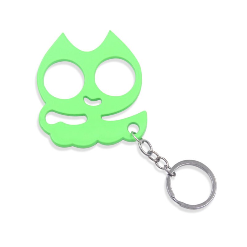 Cat Self Defense Keychains - Kitty Knuckles Defense Tools - Rings Knife