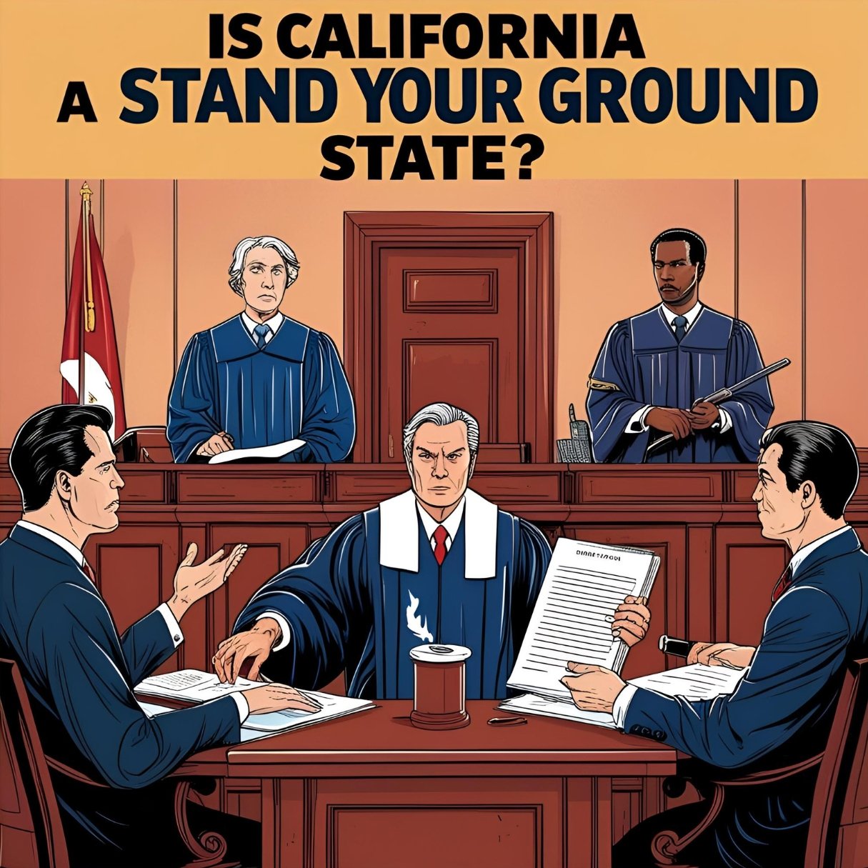 Is California a Stand Your Ground State? Laws in 2025 - Rings Knife