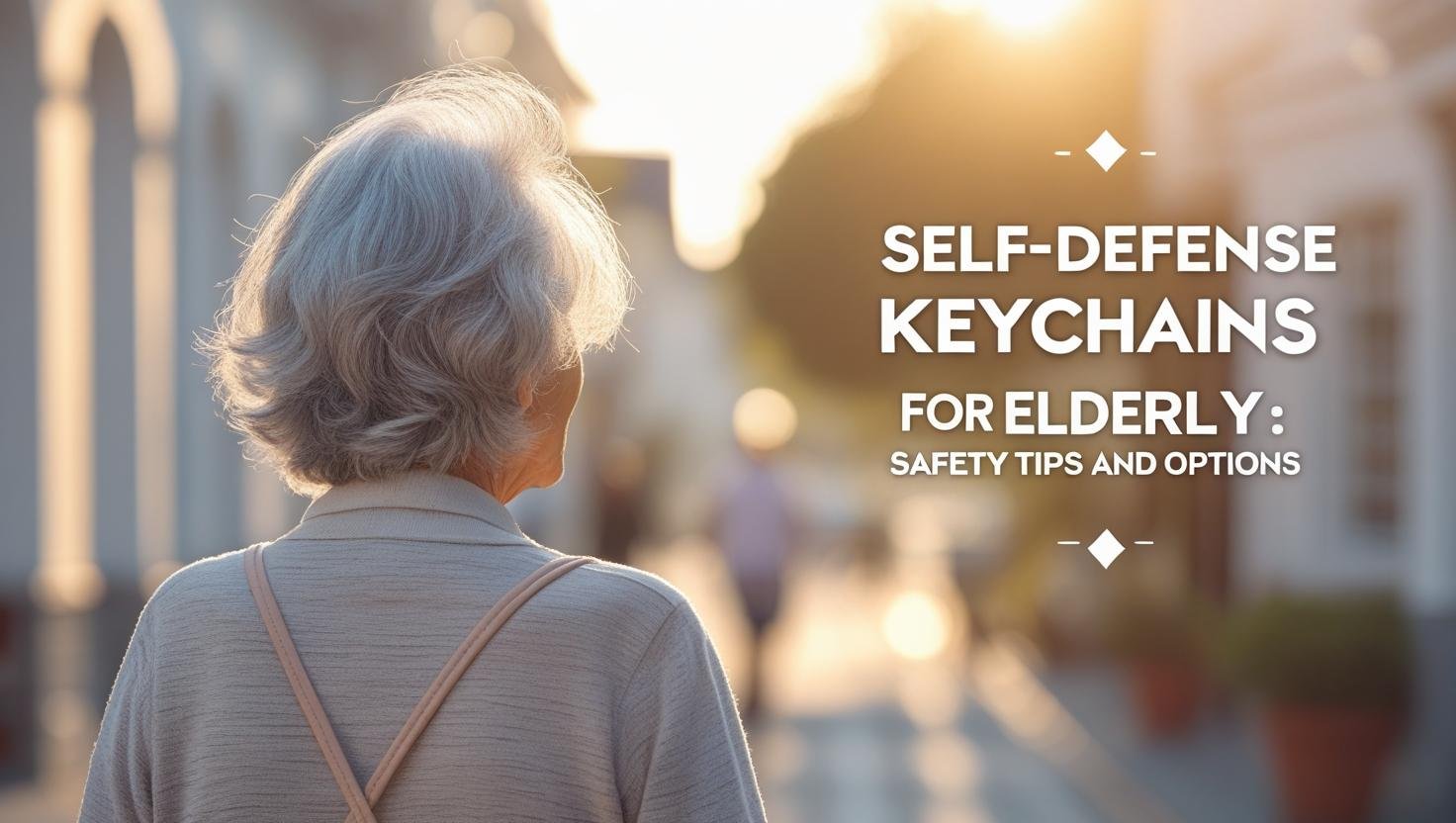 Self-Defense Keychains for Elderly: Safety Tips and Options - Rings Knife